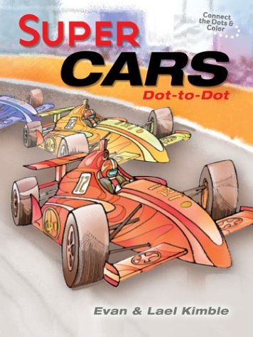 Amazon | Super Cars Dot-To-Dot: Connect the Dots & Color | Kimble, Evan ...