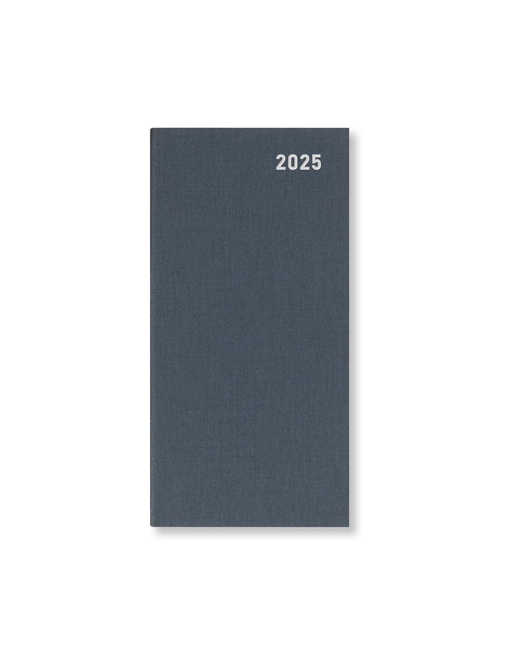 Letts of London Principal Slim week to view 2025 diary – grey – BigaMart