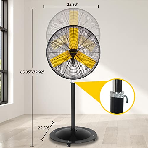 Snapklik.com : VENTISOL 24 Inch High Velocity Oscillating Industrial ...