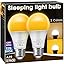Briignite 3 Way LED Light Bulbs Soft White, 2 Pack, 3000K 50/100/150 Watt Equivalent, A19 Three ...