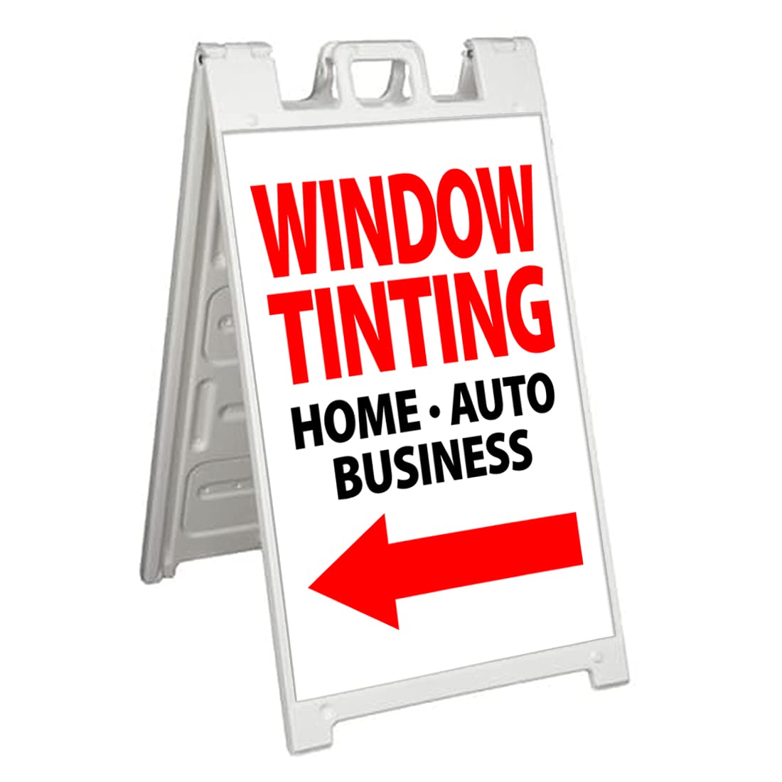 Amazon.com : Window Tinting Left Arrow (24" X 36") Standard A-Frame ...