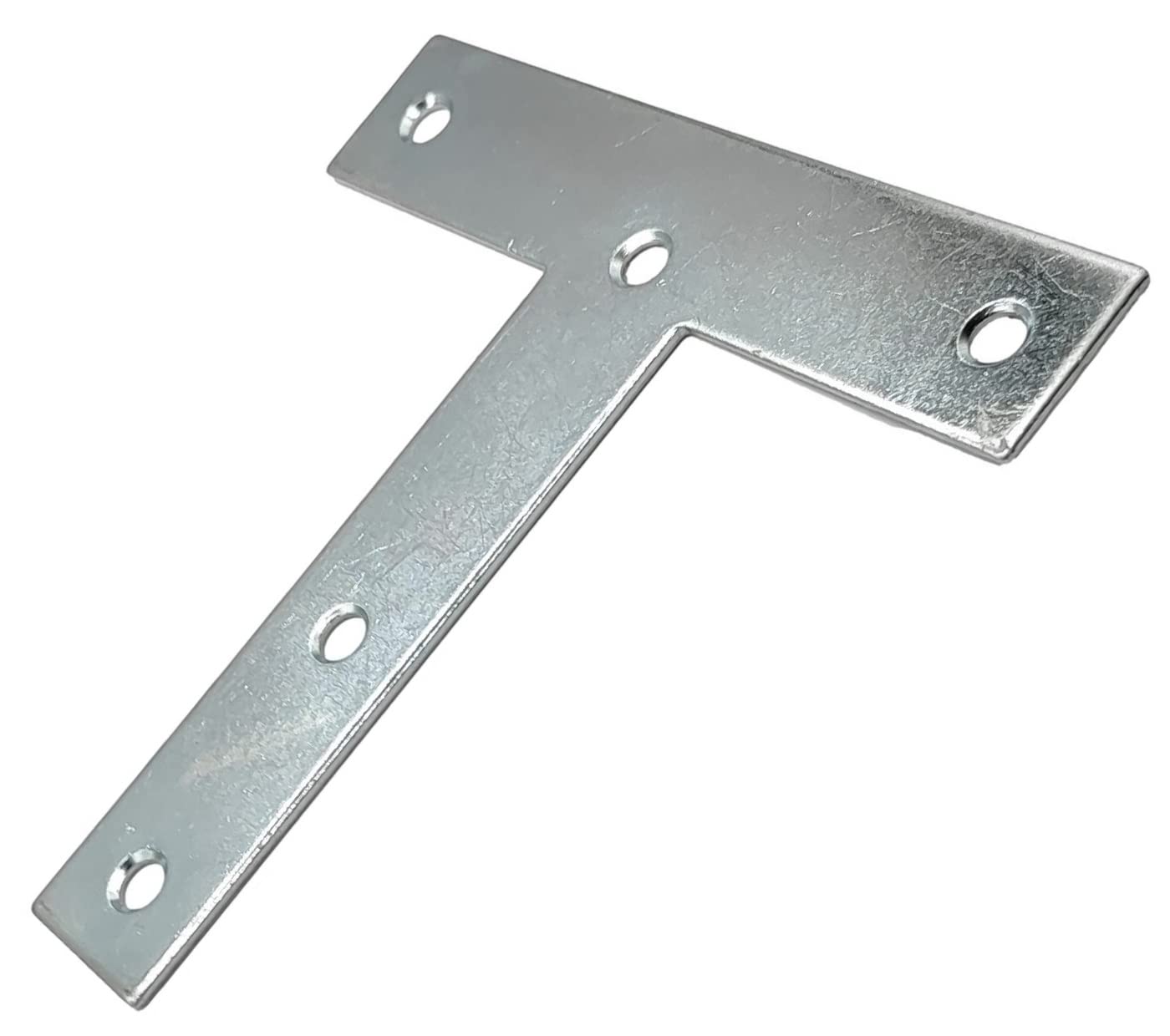 Metal Mending Tee T Plates 5in Braces Corner Bracket Plate Joint Flat ...