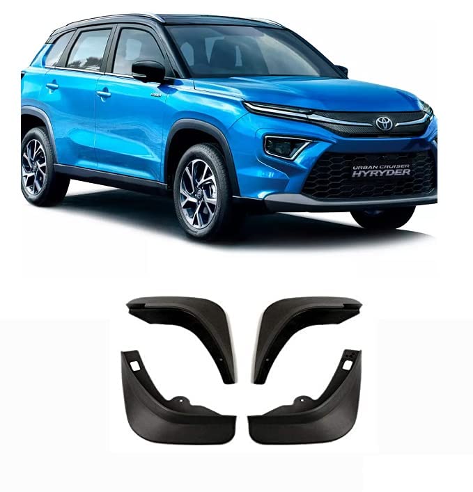 Caro Manic Car O.E Type Mud Flap/Guard (Set of 4 pcs) Compatible with ...