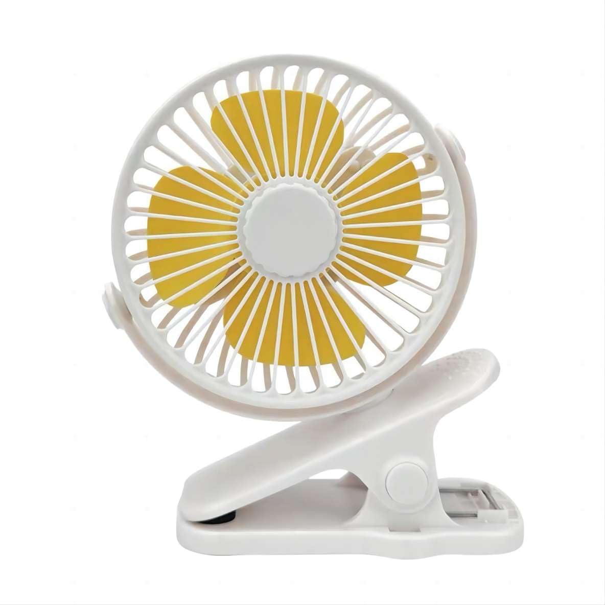 Amazon.com: KONPWAY Mini Clip on Fan Battery Operated, 2500mAh 4 Inches ...