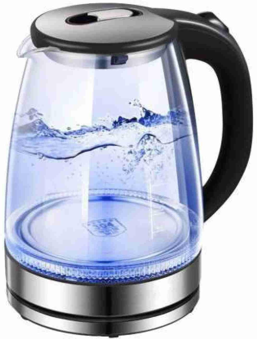 Pigeon by Stovekraft Crystal Glass Electric Kettle 1.8 litre with LED ...