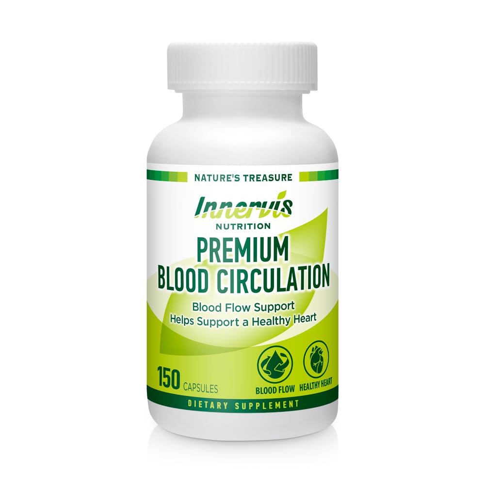 Amazon.com: INNERVISNUTRITION Premium Blood Circulation Supplement ...