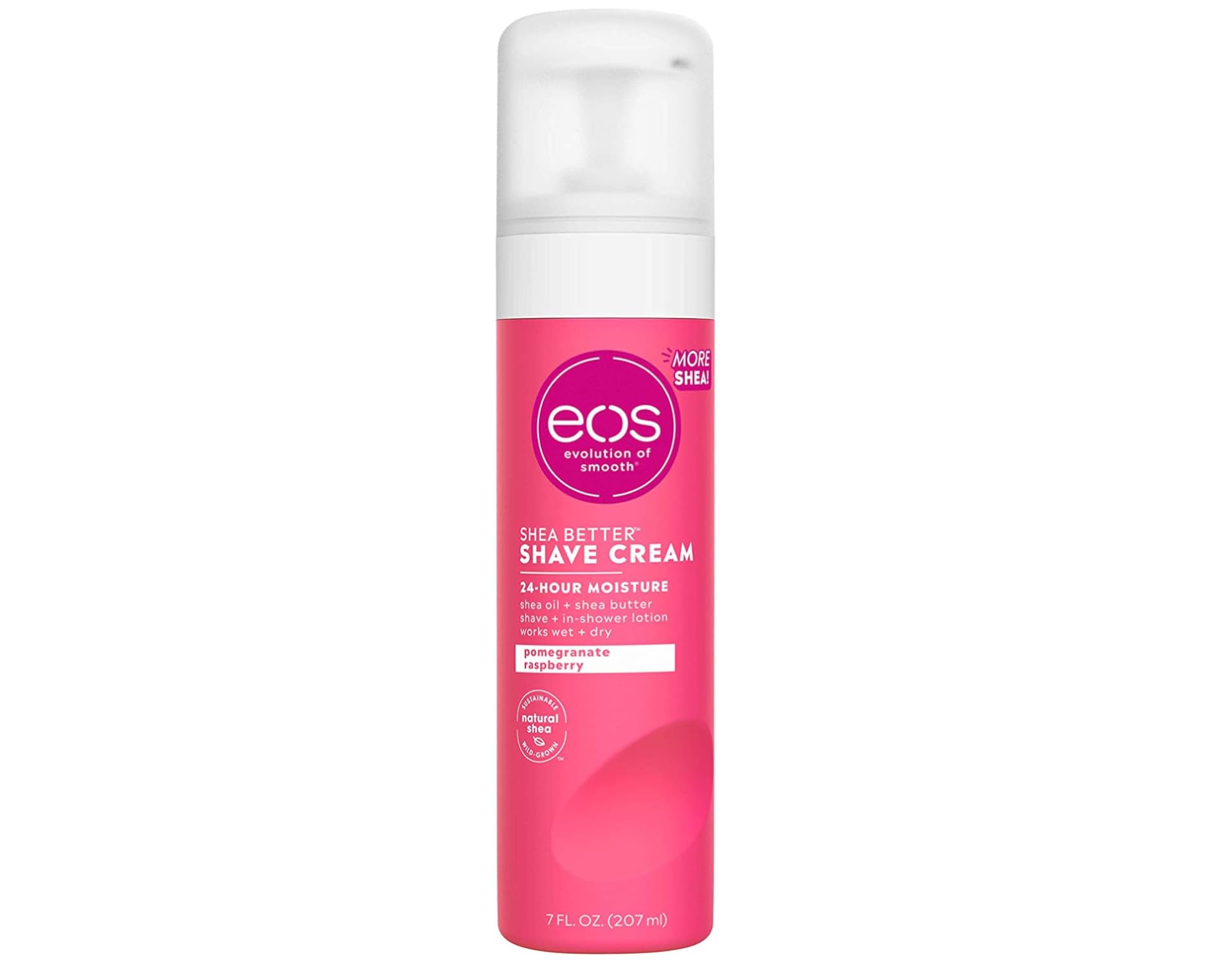 Snapklik.com : Eos Shave Cream Raspberry Size 7z Eos Shave Cream ...
