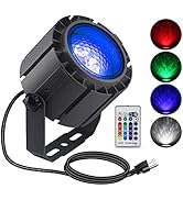 Amazon.com: Yasotek Water Wave Light Projector Outdoor, 144W Ocean ...