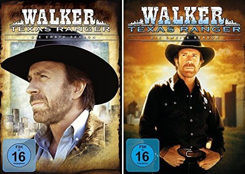 Walker, Texas Ranger - Season 1 + 2 in Set - Original German Product ...
