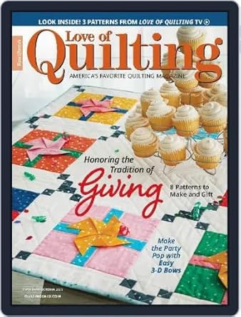 Love Of Quilting Magazine September October 2023 Patterns From Love Of ...