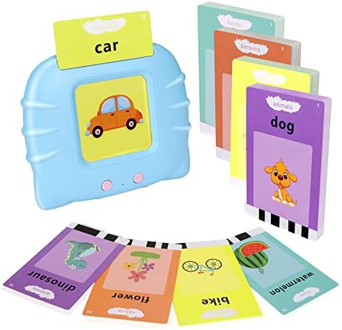 Zspeed Flash Cards Learning Toys, Audible Educational Toys Sight Cards ...