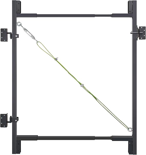 Fence Gate Kit DIY Gate Building Kit, 36"-72" Heavy Duty Wood Fence ...