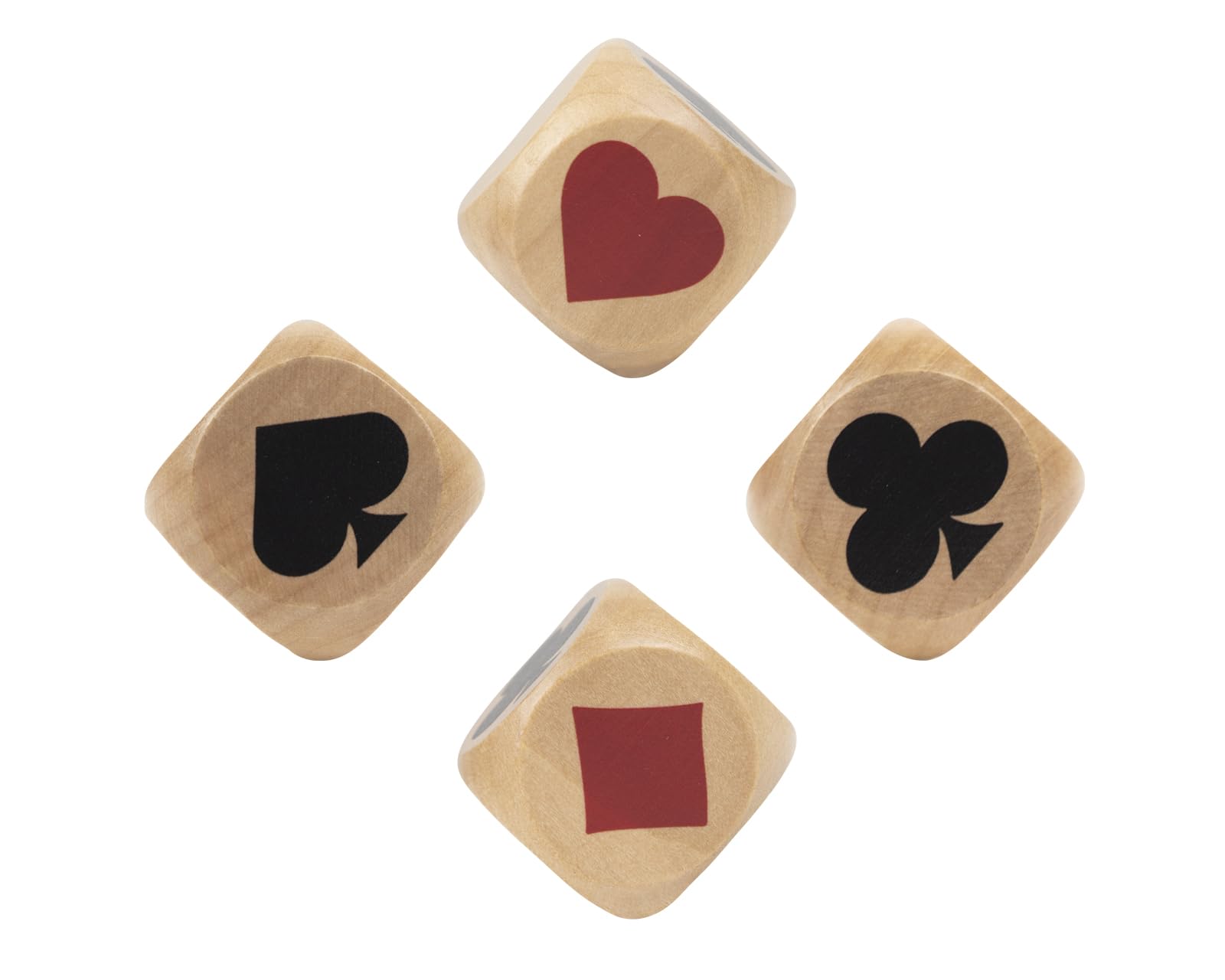 Amazon.com: WodGod Wooden Trump Marker Dice 4pcs,Trump Indicator,Trump ...