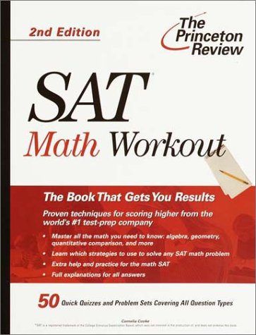 Amazon.com: Math Workout for the SAT, 2nd Edition (Princeton Review ...