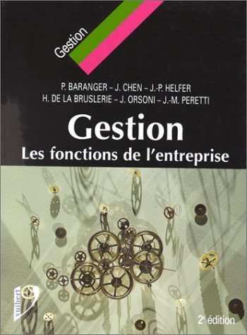 gestion : Collectif, La Bruslerie, Hubert de, Orsoni, Jacques, Helfer ...