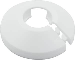 Amazon.com: Murtenze 12Pcs White Pipe Cover Decoration, 16mm PP Plastic ...