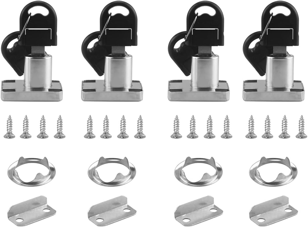 Cabinet Lock 2 Pack Desk Drawer Locks with 4 Keys Philippines | Ubuy