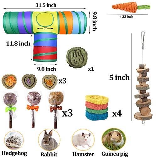 Snapklik.com : Bunny Tunnels And Tubes, Collapsible Rabbit Hideout ...
