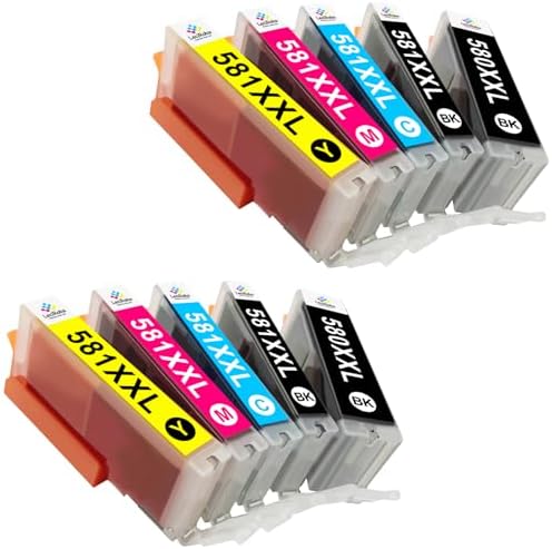 LeciRoba 580XXL 581XXL for Canon 580 & 581 ink cartridges and 580xxl ...