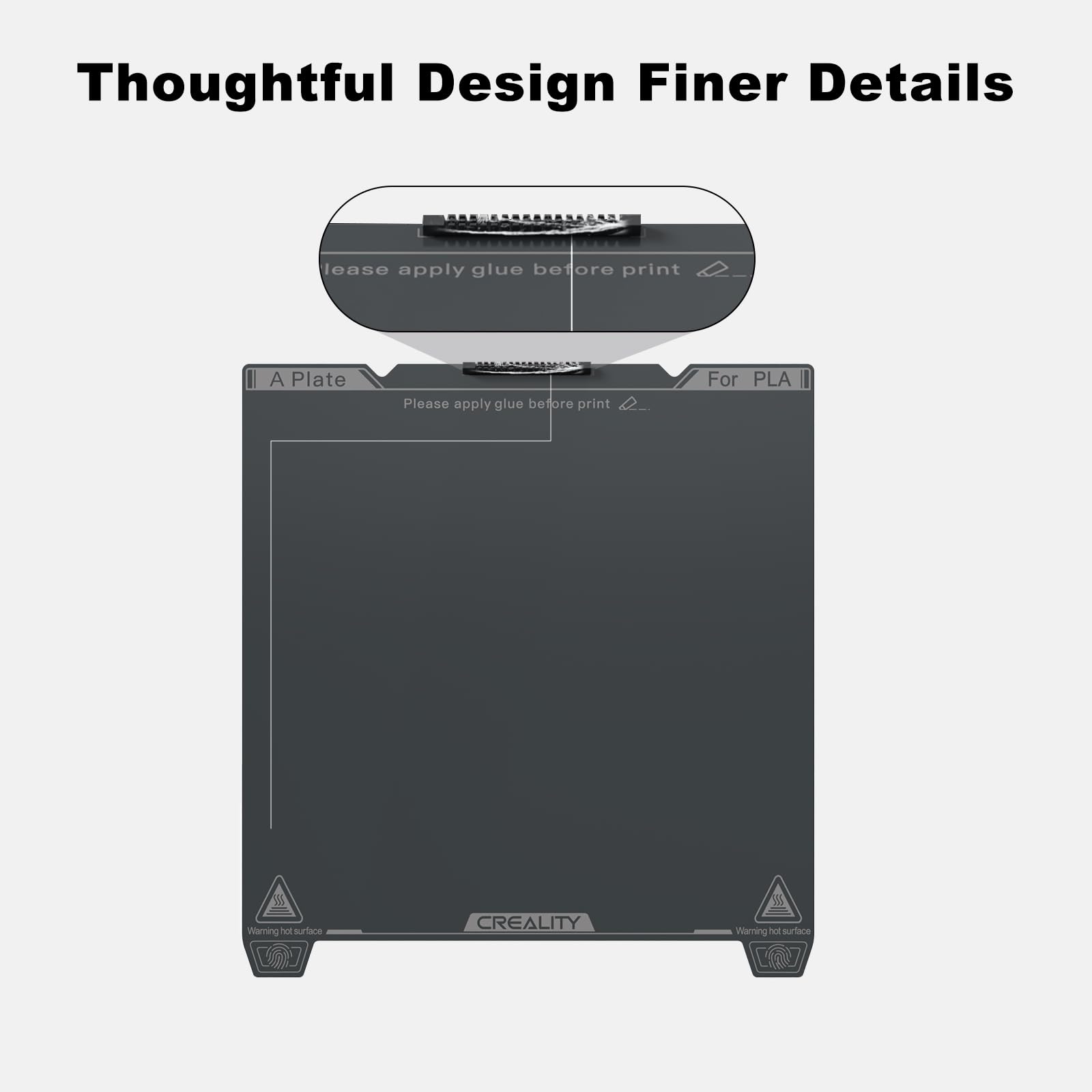 Snapklik.com : Creality K1C Smooth Build Plate PEI Sheet