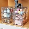 Amazon.com: Vtopmart 6 Pack Stackable Storage Drawers,Clear Acrylic ...