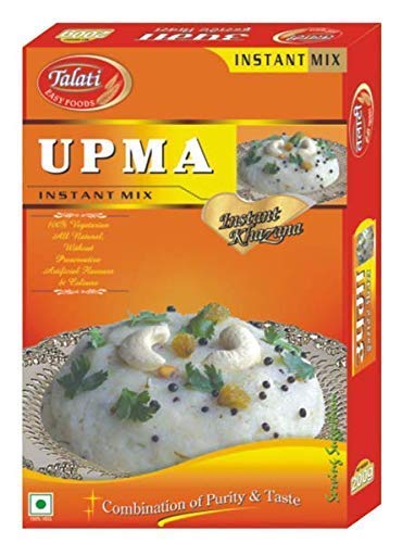 Talati Instant Upma Mix 200 GMS (Pack of 2) : Amazon.in: Grocery ...