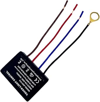 Touch Lamp Control Module, 3 Way Touch Sensor Dimmer, AC 1A/3A Touch ...