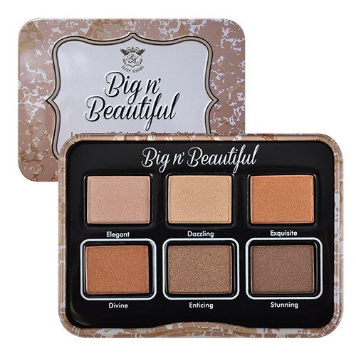 Amazon.com : Ruby Kisses Big N' Beautiful Eye Shadow Pallet : Beauty ...