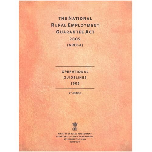 Buy The National Rural Employment Guarantee ACT 2005 (NREGA ...