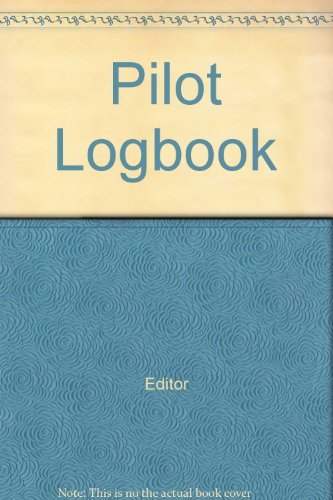 Pilot Logbook: Editor: Amazon.com: Books