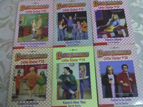 Babysitters Club Little Sister Book Set (Books 10-15): Ann M. Martin ...