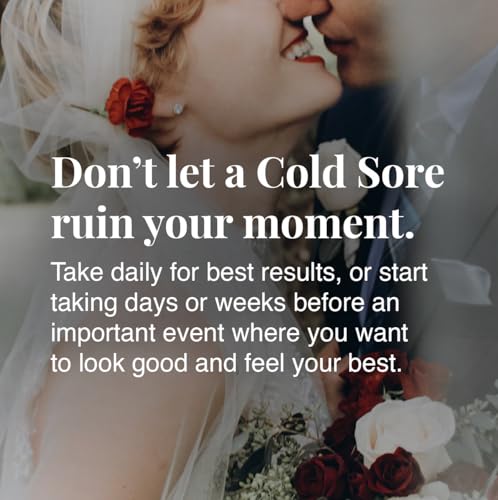 Cold Sore Shield - Suplemento Diário para Feridas Frias com L-Lisina ...