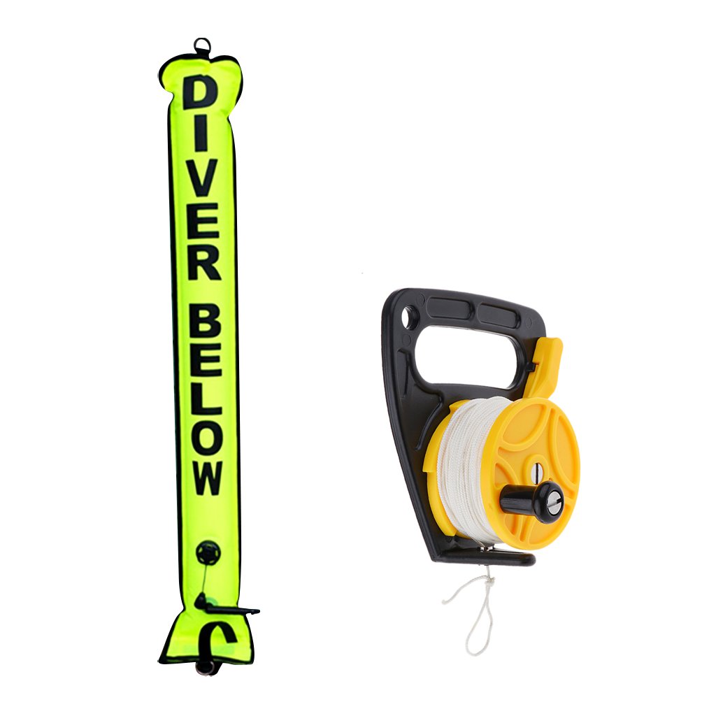 Buy Homyl Heavy Duty 4FT Scuba Diving Safety Sausage (SMB) Surface ...