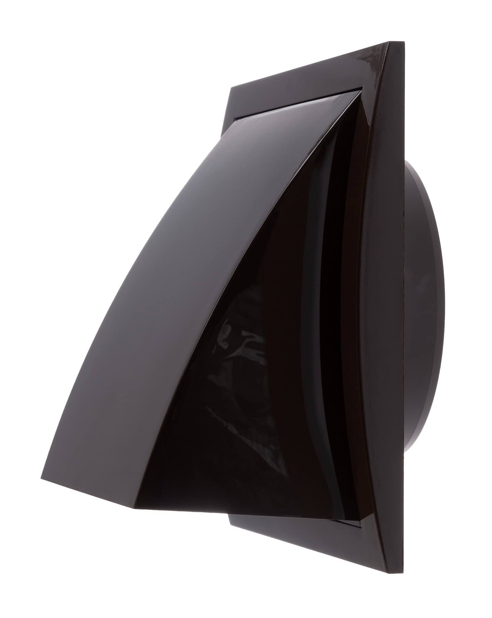 Steinberg14 Brown 125mm / 5'' Plastic Cowled Hooded Air Ventilation ...