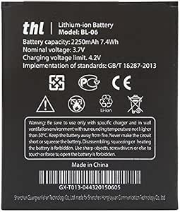 Amazon.com: Original 2250mAh BL-06 Battery For THL T6 T6S PRO T6C ...
