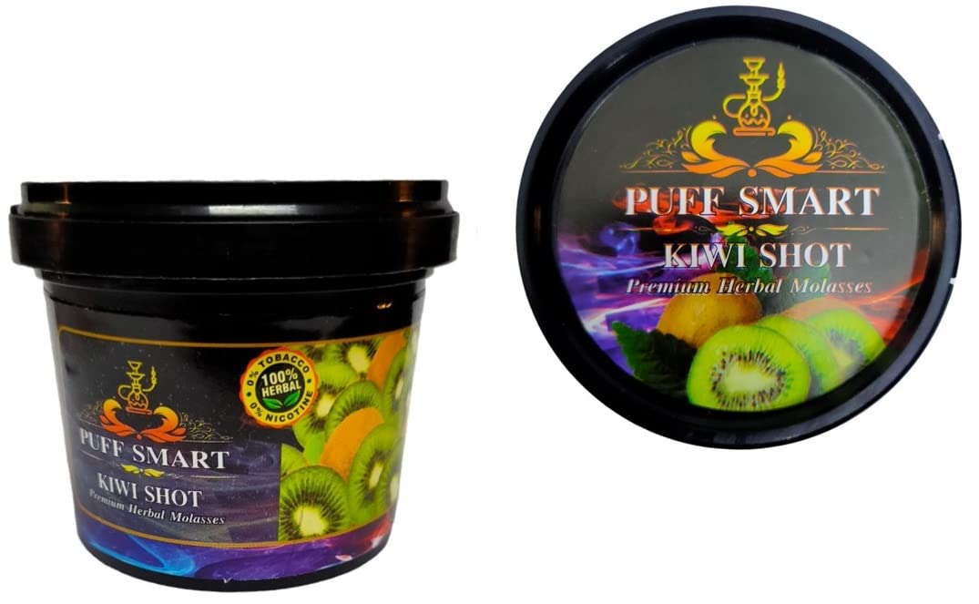 PUFF SMART Premium Herbal Flavor Kiwi Shot 100G (Pack of 1) (100% ...