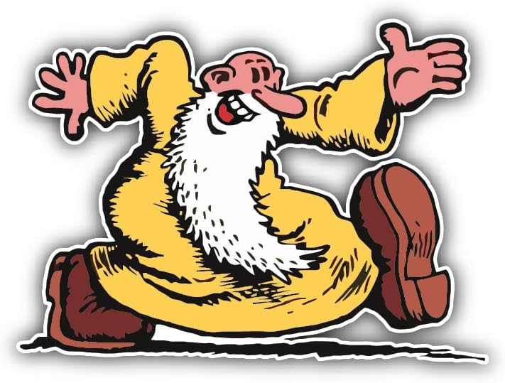 Amazon.com - Mr Natural Cartoon Car Bumper Sticker Decal