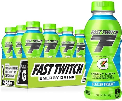 Amazon.com : Fast Twitch Energy drink from Gatorade, Glacier Freeze, 12 ...