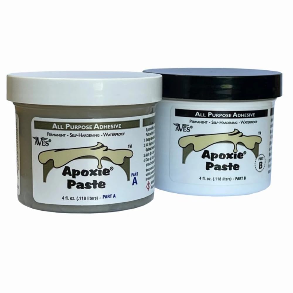 Amazon.com: Aves Apoxie Paste Adhesive Medium Waterproof Paste 2-Part ...