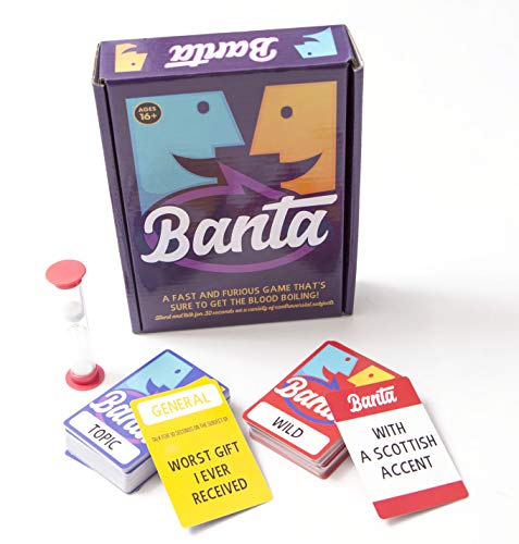 Boxer Gifts Banta Adults Party Game | Variety of Controversial Topics ...