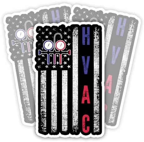 Amazon.com - SODAVA (3Pcs) HVAC Tech Hourly Rate Sticker HVAC ...