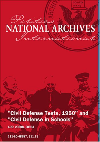 Amazon.com: "Civil Defense Tests, 1950" and "Civil Defense in Schools ...