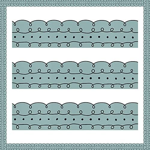 Amazon.com: 44 Pcs Squiggles and Dots Die Cut Border Trim Bulletin ...