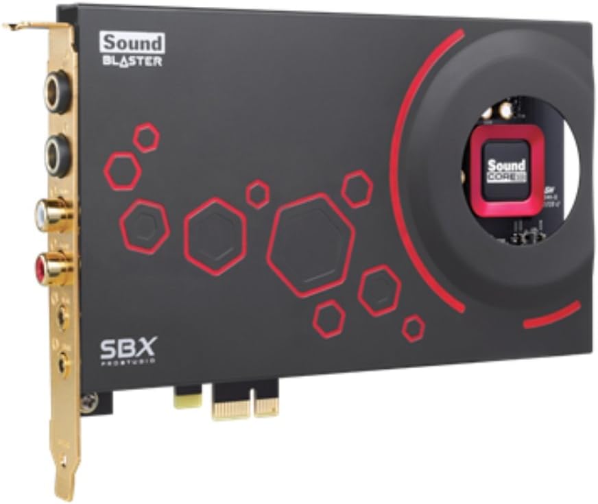Creative Sound Blaster ZxR PCIe Audiophile Grade Gaming Sound Card with ...