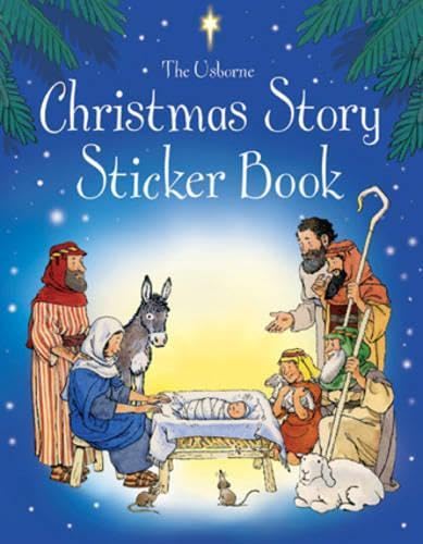 The Christmas Story Stickerbook (Usborne Bible Stories): Amazon.co.uk ...