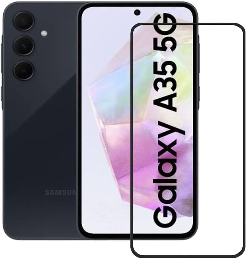 HYPER® Tempered Glass for SAMSUNG Galaxy A35 5G Screen guard Full HD ...