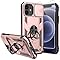 Amazon.com: SKTGSLAMY for iPhone 12 Case,Phone 12 Pro Case,with Screen Protectors and Camera ...