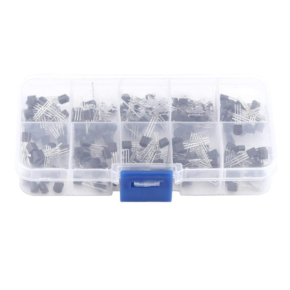 Silicon Transistor 200pcs 10 Values Npn Pnp Silicon Transistor ...