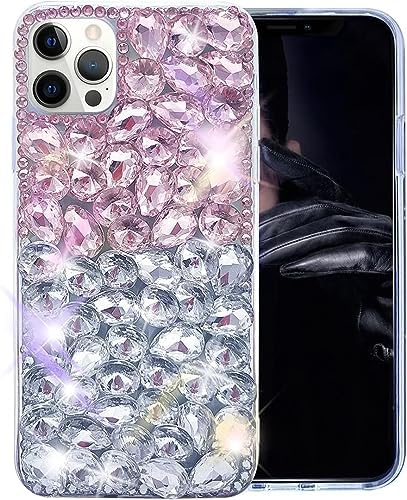 Amazon.com: Bonitec Case Compatible with iPhone 15 Pro Max Case Bling for Women, Bling Sparkle ...