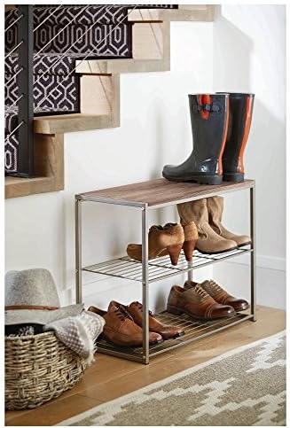 Threshold Stackable 3-Tier Shoe Rack - NEW : Amazon.ca: Home